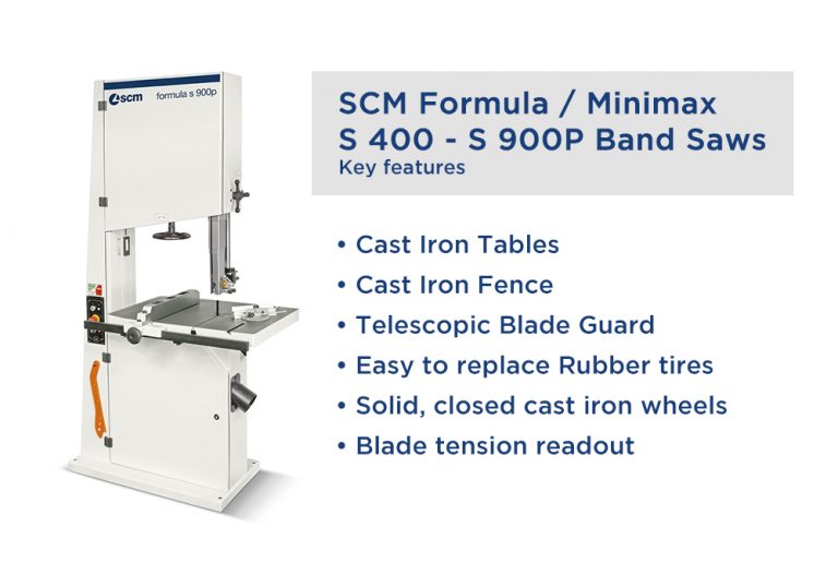 Guide to SCM Minimax Band Saws - Machine Atlas