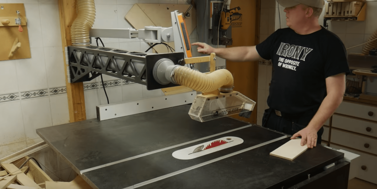DIY Automatic Table Saw with Electronic Fence and Blade Control ...