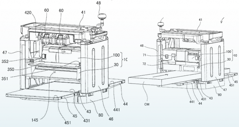Makita is working on a cordless thickness planer - Machine Atlas