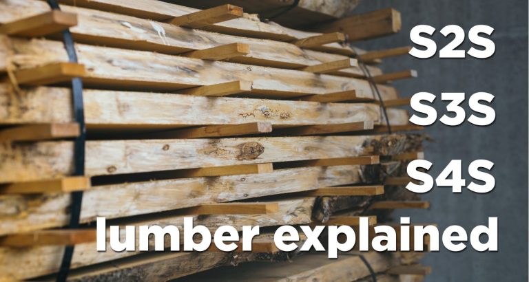 S2S, S3S, and S4S lumber explained, and how it’s made - Machine Atlas