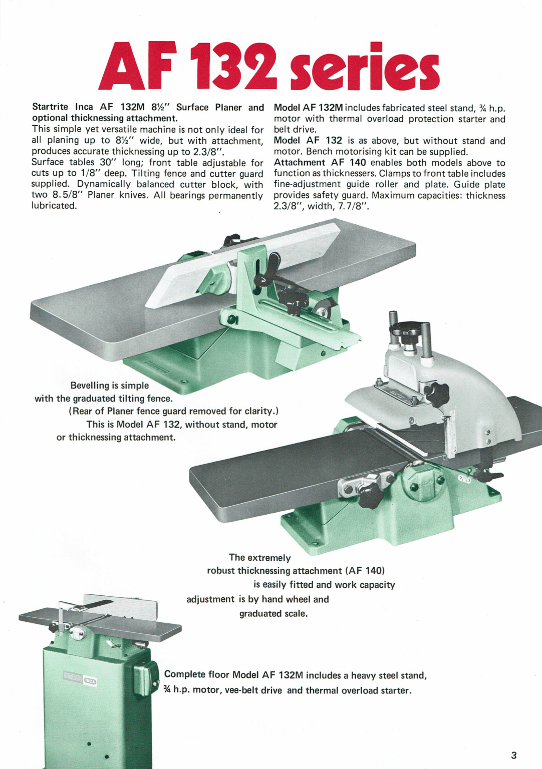 Startrite INCA brochures (downloadable) - Machine Atlas