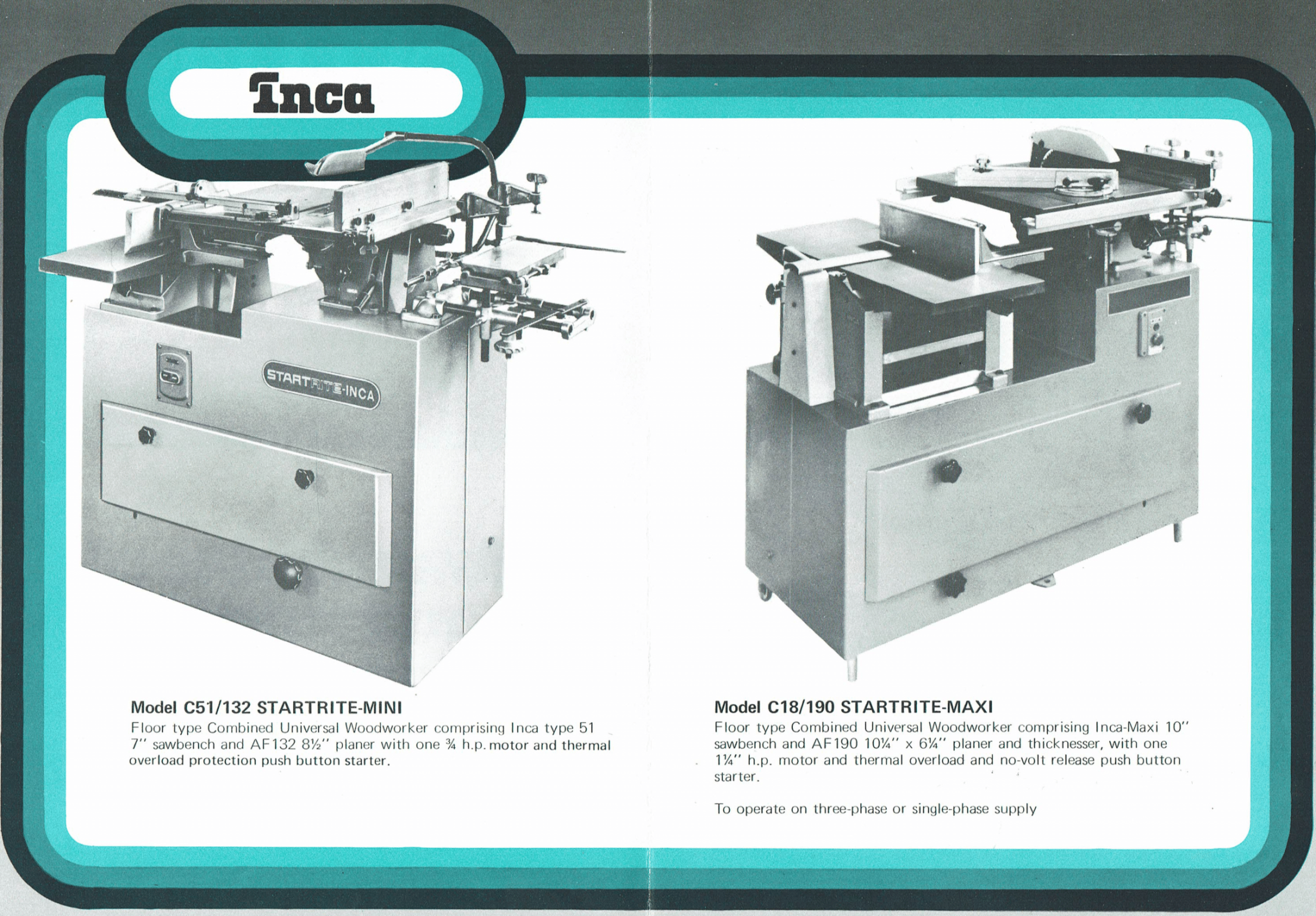 Guide to Inca Woodworking Machines - Machine Atlas
